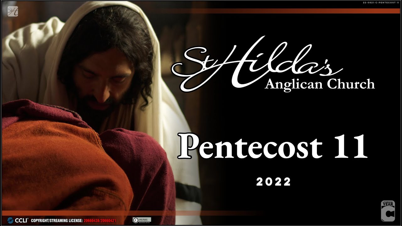 St. Hilda's Anglican Church Live Stream (Pentecost 11) - YouTube