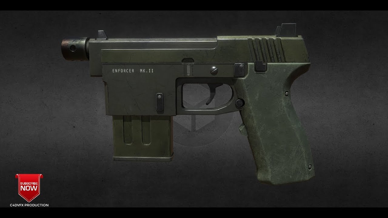 Enforcer Model 3D - YouTube