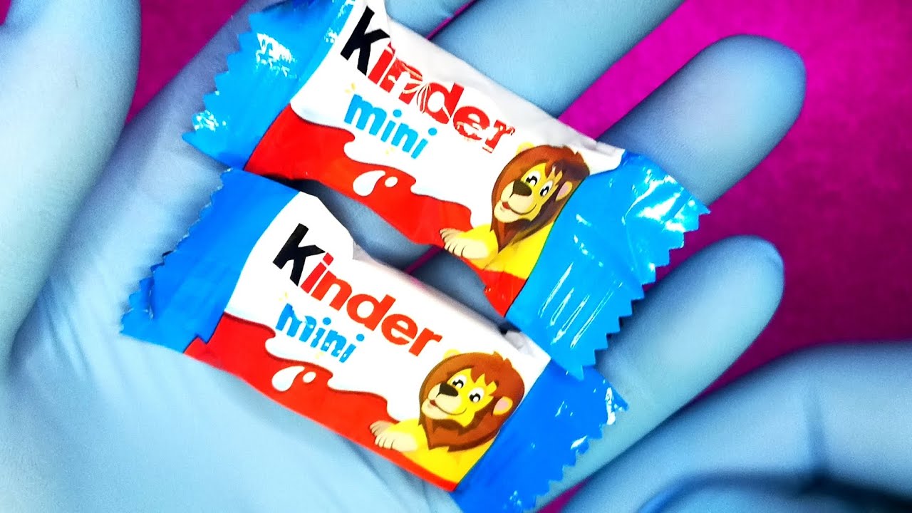 KINDER MINI CHOCOLATE LION - YouTube