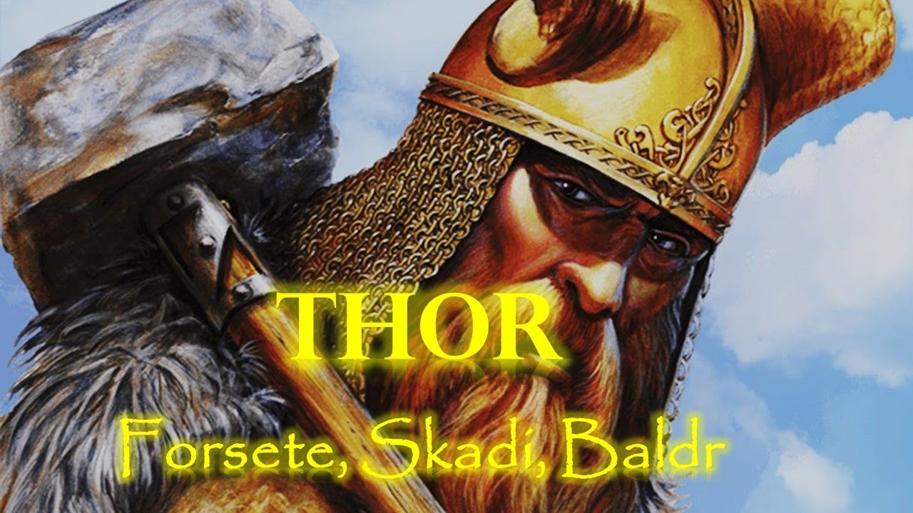 AOM - Tutoriel des Dieux - 8. THOR, Forsete, Skadi, Baldr - YouTube