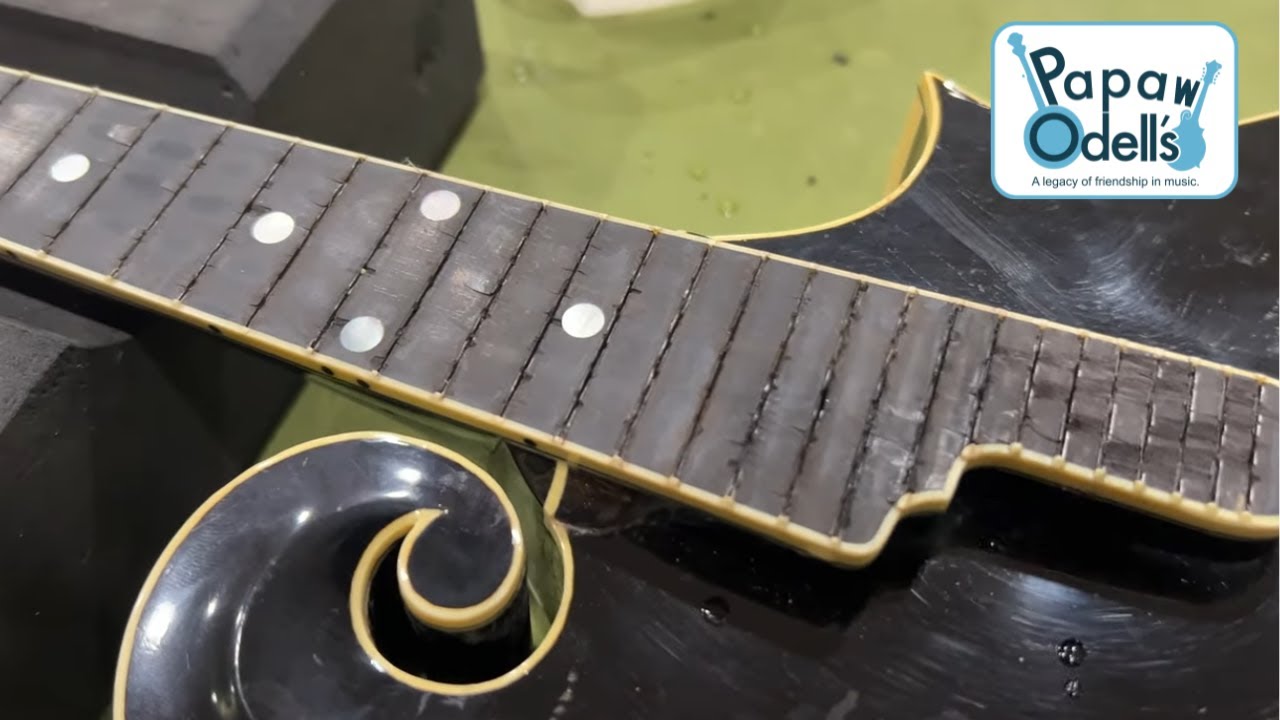 Flat Fretboard? Not Anymore! A Kentucky KM-1000B Transformation (Part ...