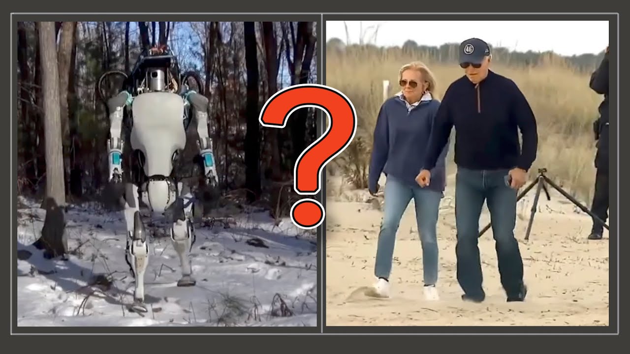 Is Biden more capable of walking than Boston Dynamic's futuristic Robot ...