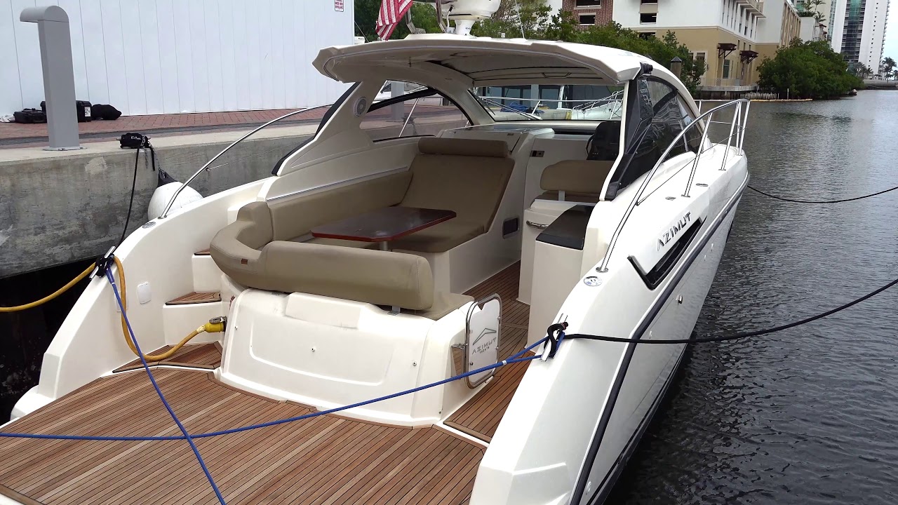 2014 Azimut 34 ATLANTIS w/ Twin Volvo Penta Diesel Engines 220hp (260 ...