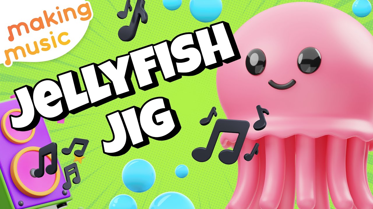 Jellyfish Jig 🌊 | Kids Song | Under the Sea Sing Along | Making Music - YouTube