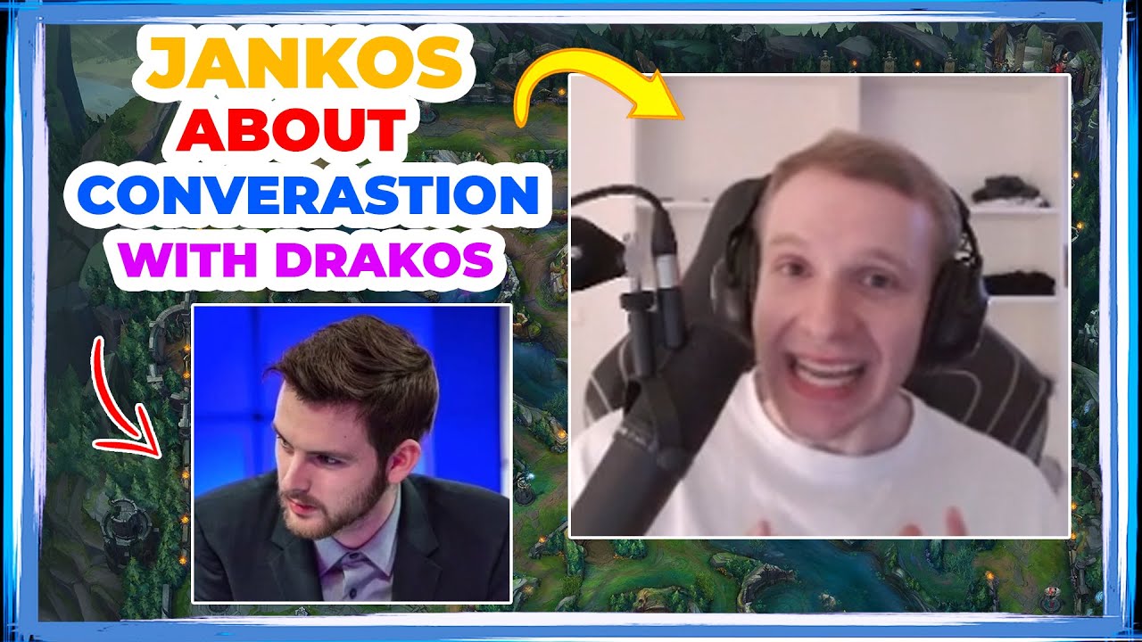 Jankos About Conversation With DRAKOS at LEC EUphoria 👀 - YouTube