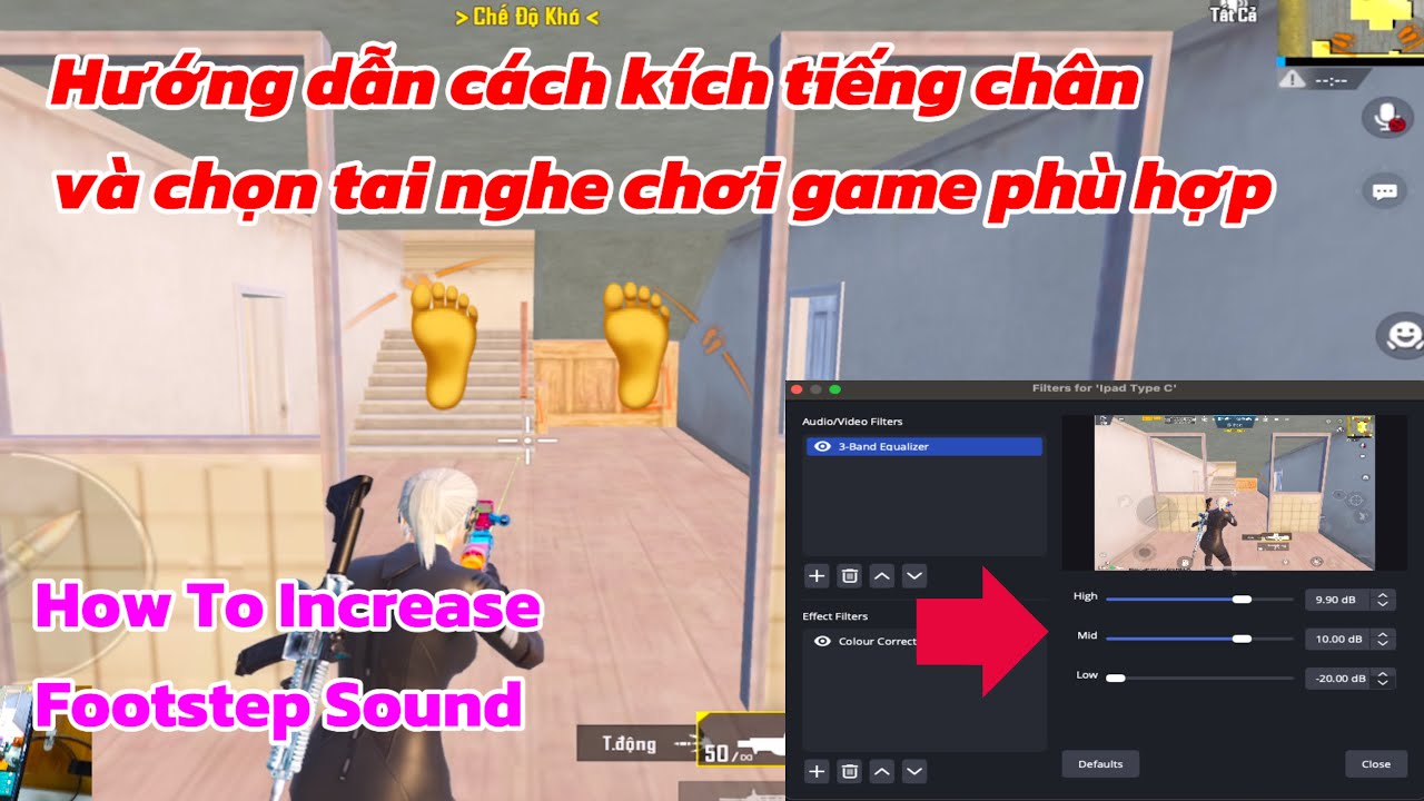 Cách kích TIẾNG CHÂN khi chơi các tựa game FPS trên PC - Increase ...