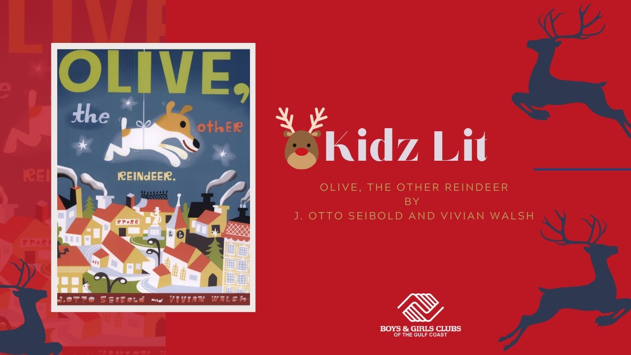 Kidz Lit with Ms. Jasmine - Olive, the Other Reindeer! - YouTube