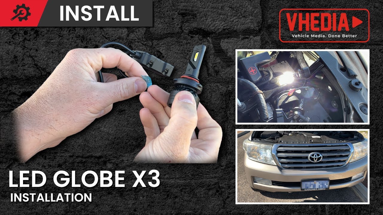 LED Globes X3 Installation - YouTube