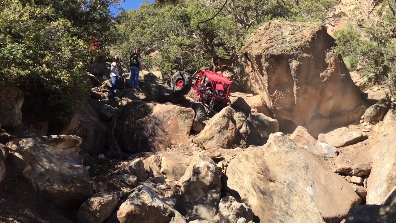 Greg navigating the gauntlet of rocks that is Boulder Canyon. - YouTube