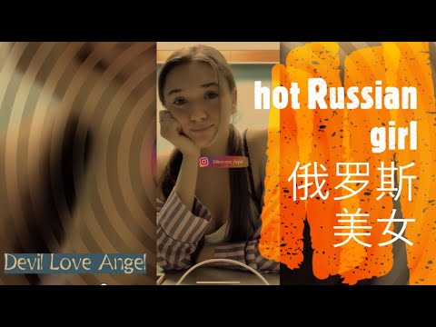 hot busty Russian girl downblouse & sexy dance with sexy singlet |Bigo Live| (2020-9-17) part 455