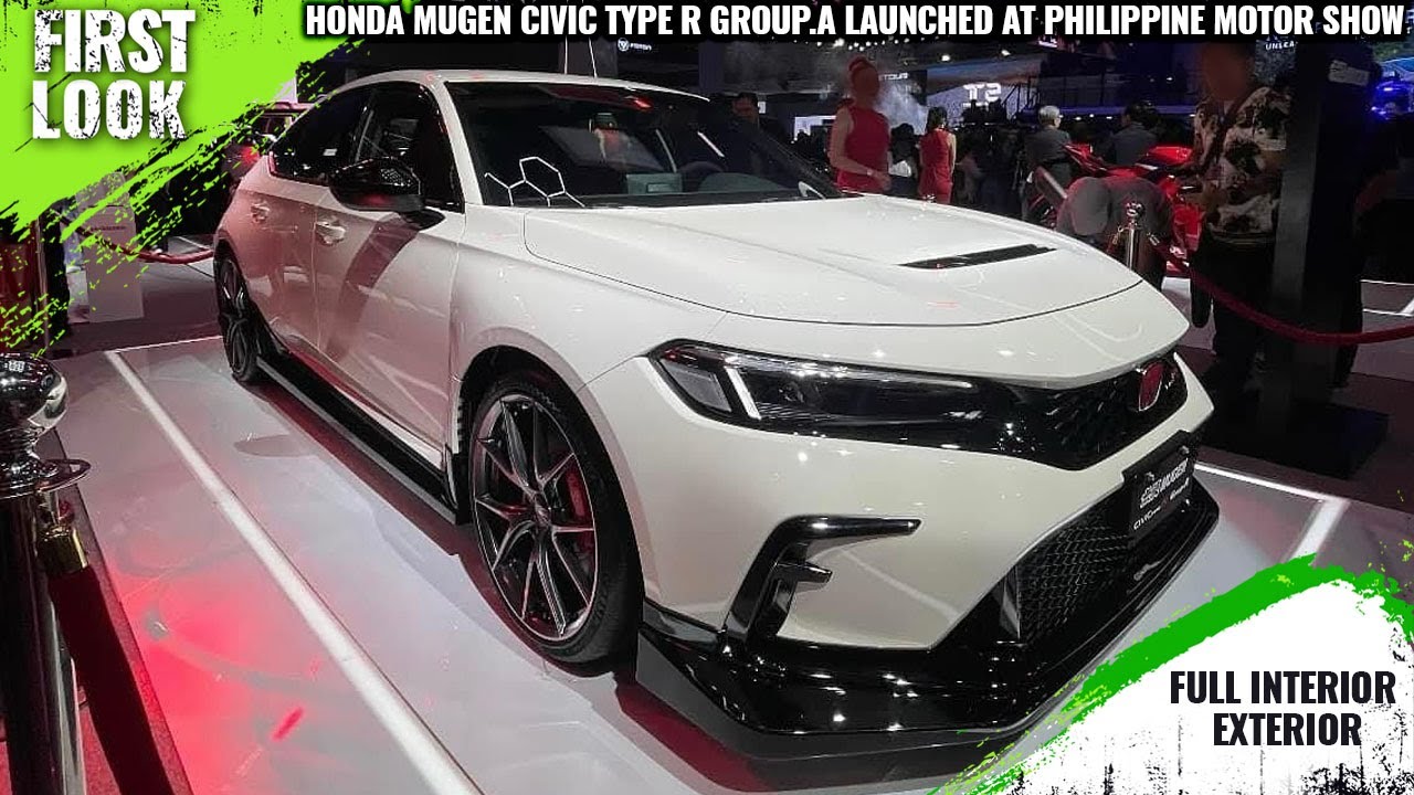 Honda Mugen Civic Type R Group A Launched At 2024 Philippine Motor Show ...