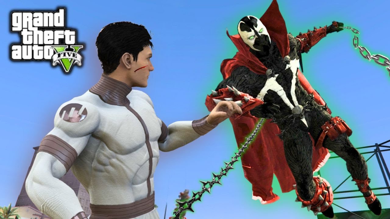Spawn Vs Invincible (Viltrumite Mark) | GTV 5 Modded Death battle - YouTube