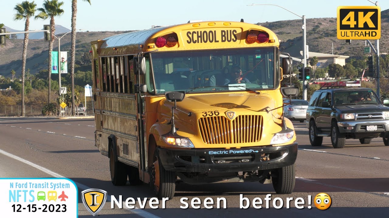 School Bus - IC CE Electric #336 CVESD - YouTube