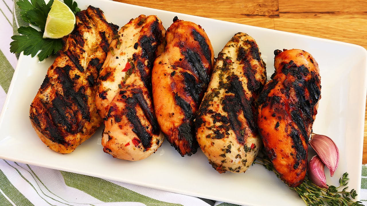 5 EASY Chicken Marinades! - YouTube