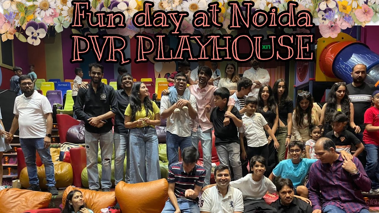 Aisa theatre kabhi nhi dekha hoga🤩|PVR PLAYHOUSE NOIDA | Best Kids ...