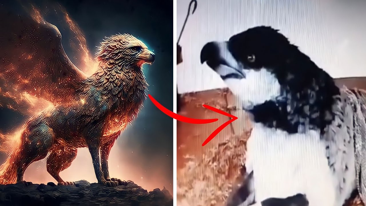 कैमरे मे कैद असली griffin creature | real wendigo caught on camera ...