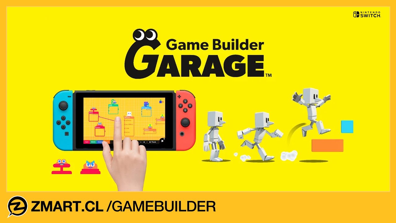 Game Builder Garage – Announcement Trailer – Nintendo Switch - YouTube
