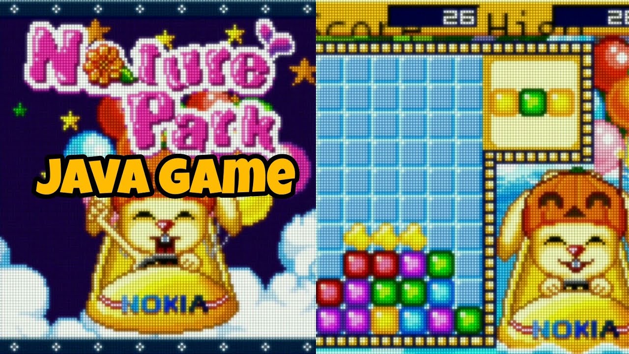 Nature Park nokia 128x128 Java Game - YouTube