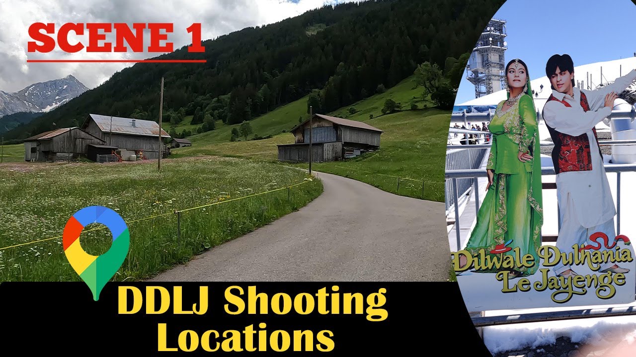 DDLJ Locations in Switzerland | Dilwale Dulhania Le Jayenge Movie | # ...