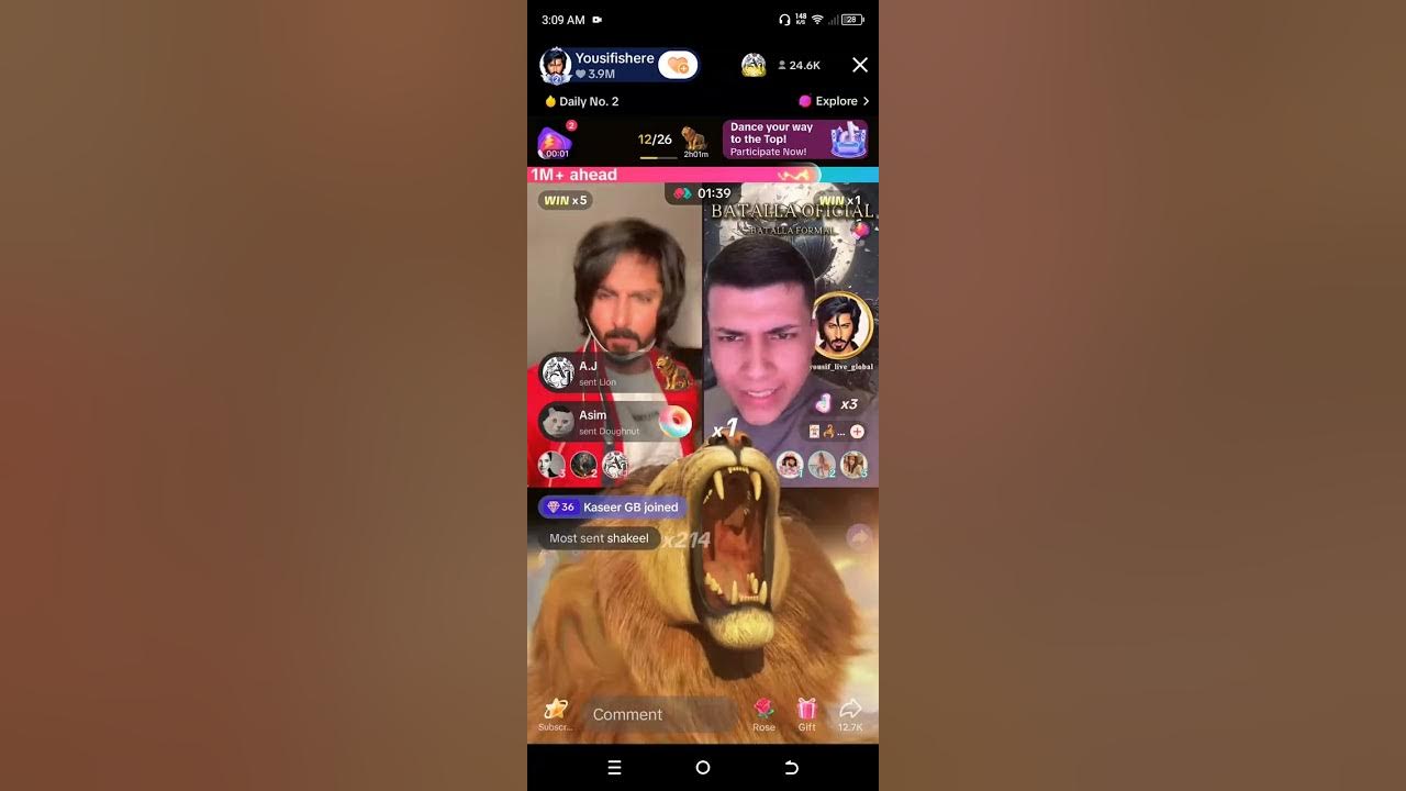 TikTok live big pk match TikTok world - YouTube
