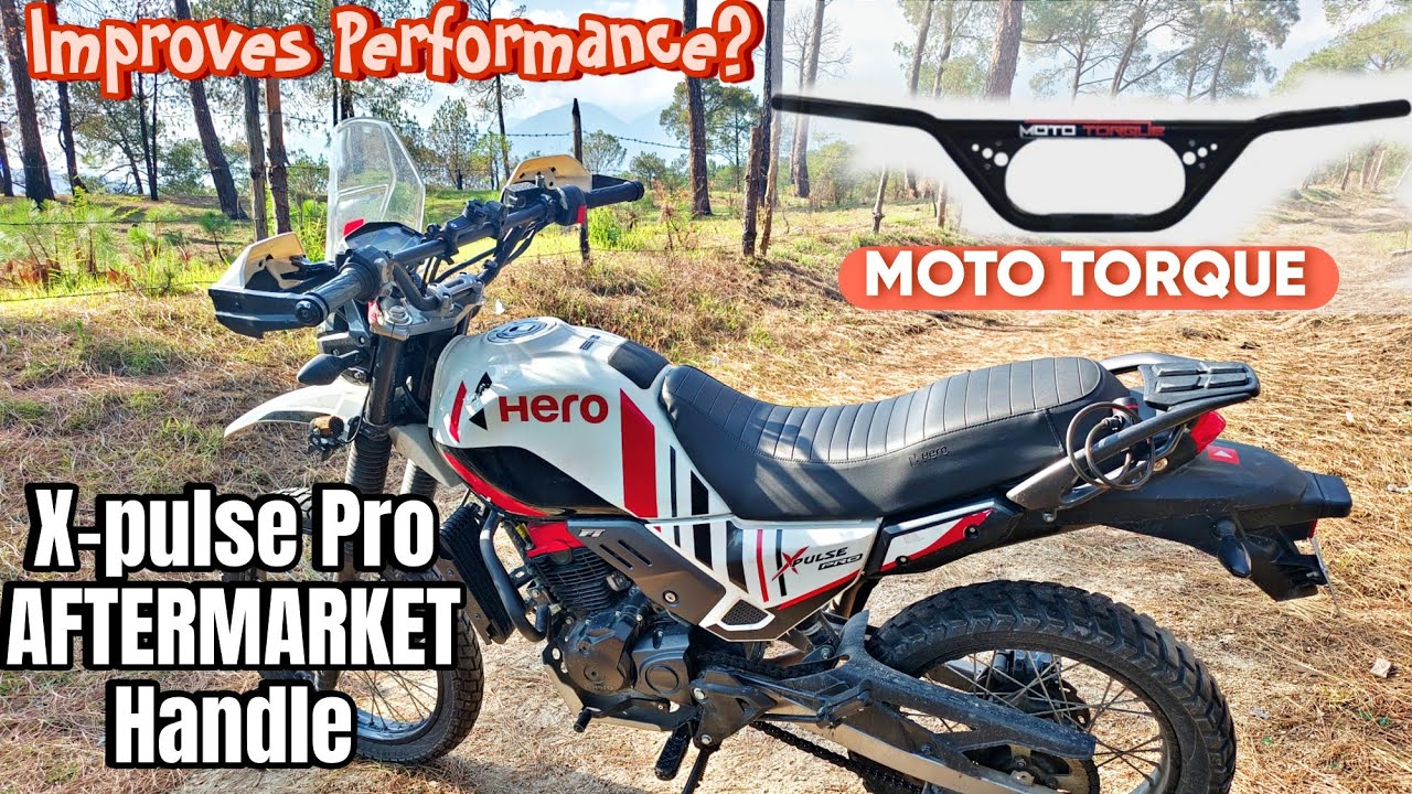 X-PULSE pro Moto-torque Handle Installation | Better than stock ...