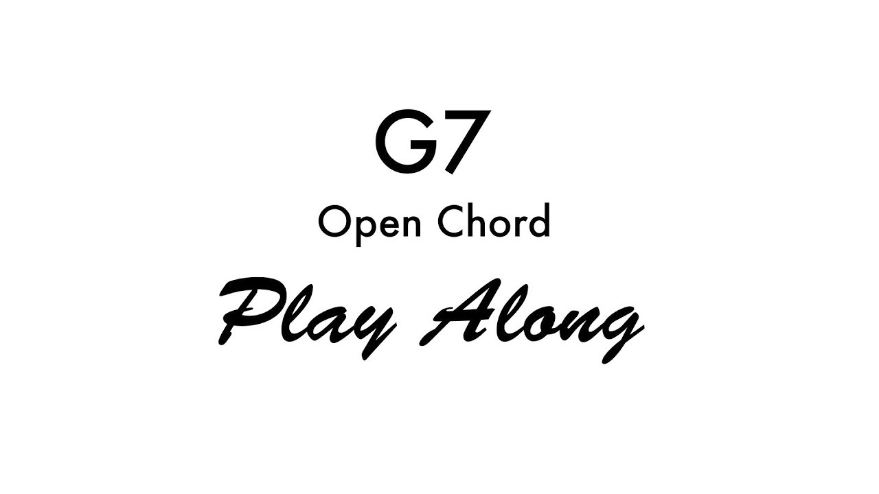 G7 Open Chord - YouTube