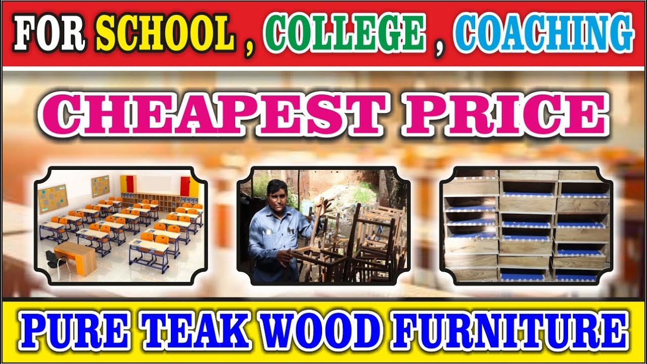सबसे सस्ते में School, College, Coaching के लिए Student Desk | Steel ...