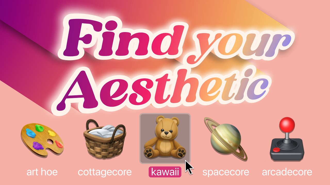 Find Your Aesthetic! 🧸☁️༄ ‧₊˚ | Wondershare DemoCreator - YouTube