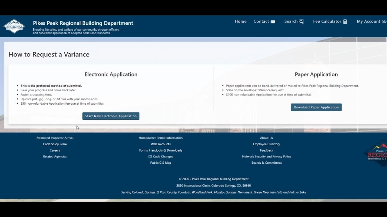 How to Request a Variance - YouTube