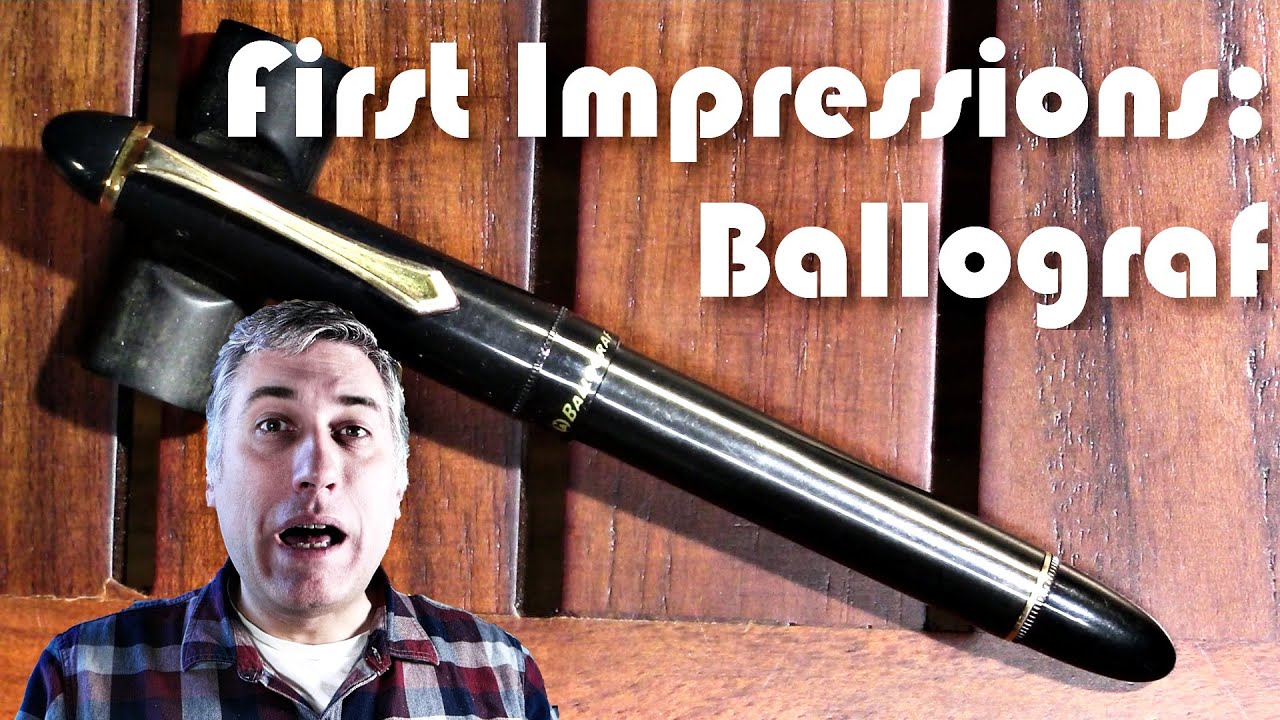 First Impressions - Ballograf (From Sweden!) - YouTube