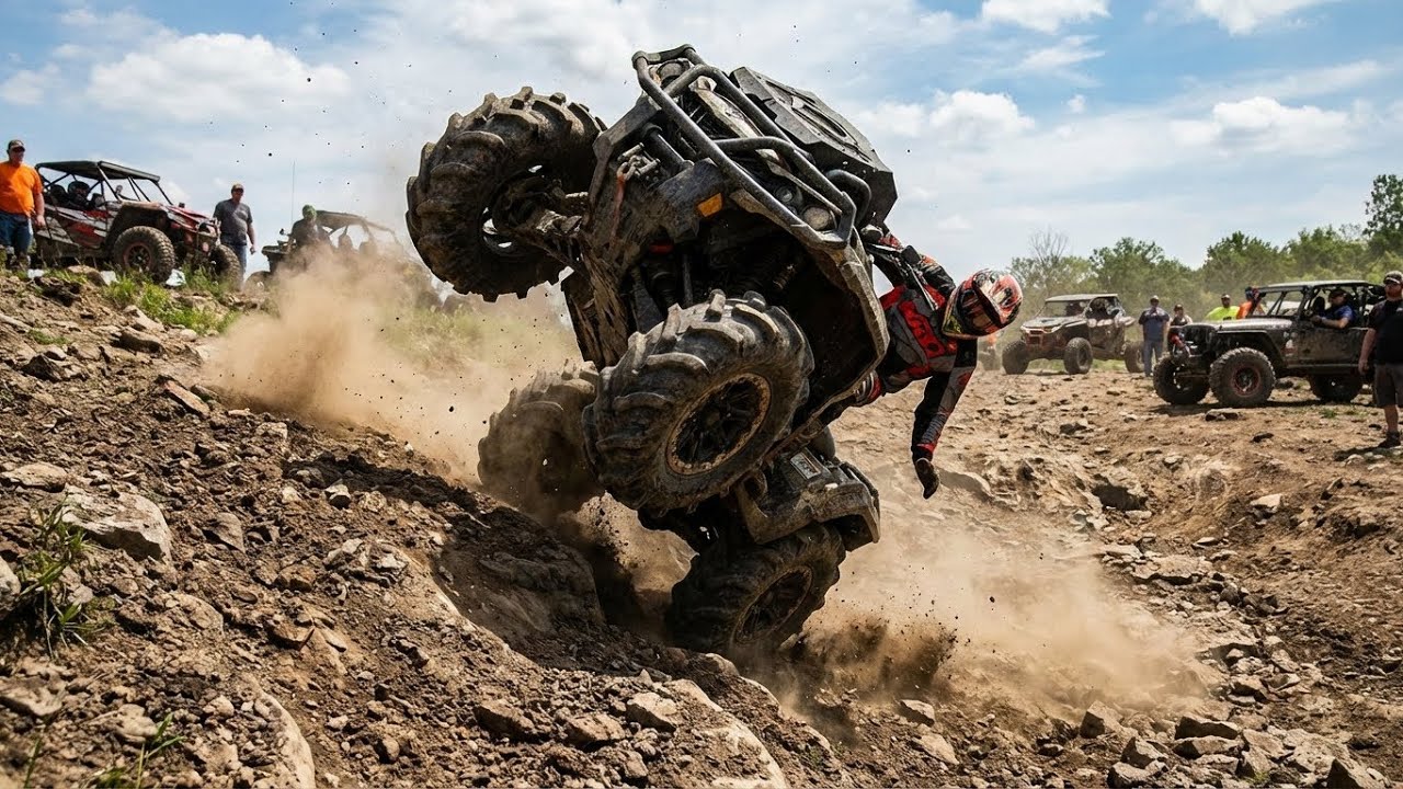 Top ATV Hill Climb Fails | Extreme Off-Road Action 🔥High jump shocking ...