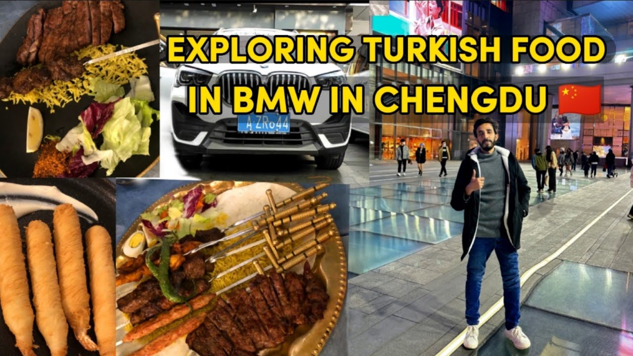 Exploring Turkish Food in BMW in Chengdu 🇨🇳 | Student Life in China 🇨🇳 ...