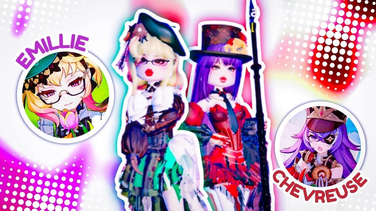 *RECREATING* Genshin Impact: Emillie and Chevreuse in DRESS TO IMPRESS ...
