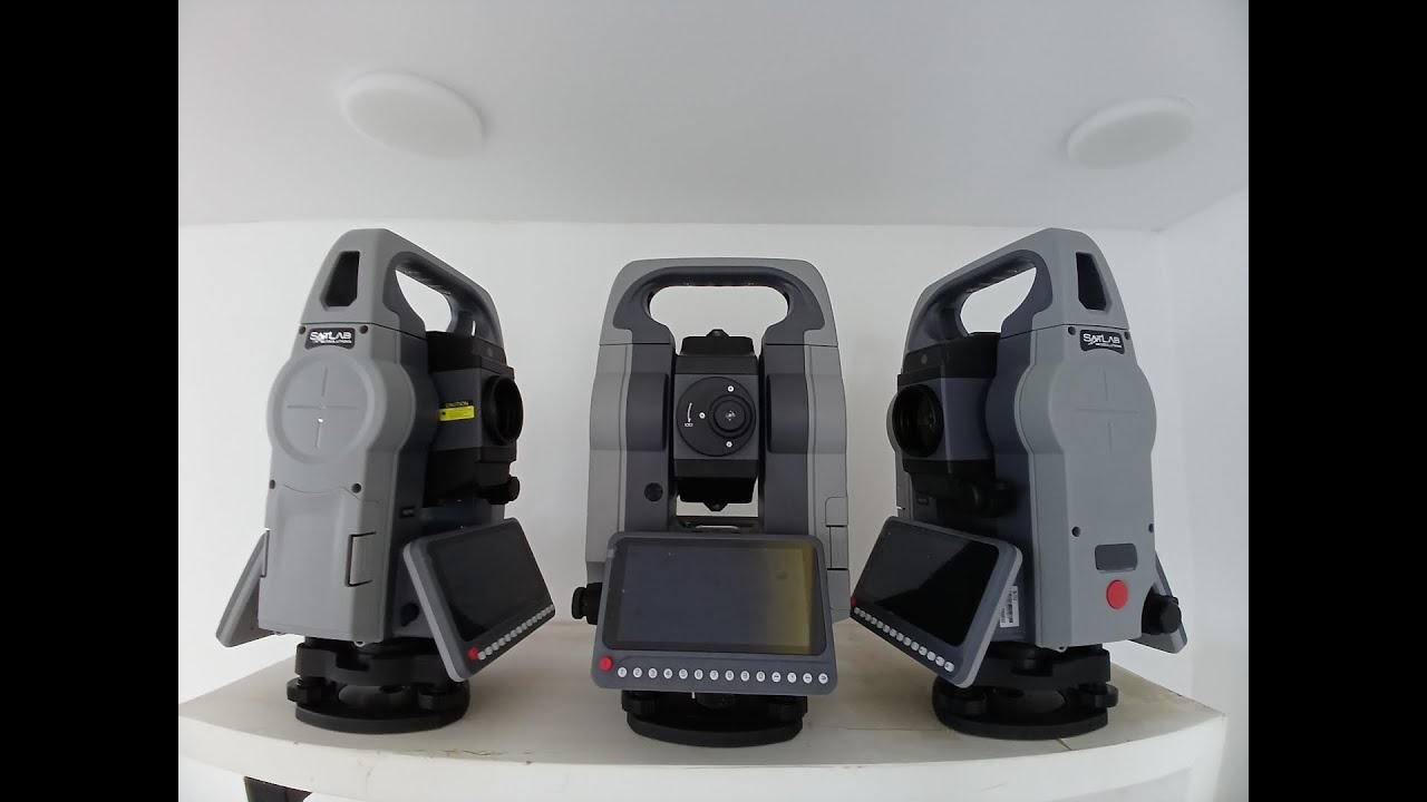 Satlab Total Station SLT12 - YouTube