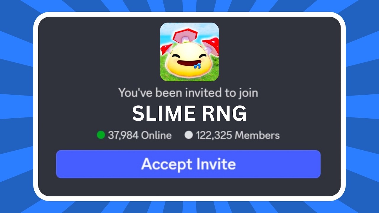How to Join Slime RNG Discord Server - YouTube