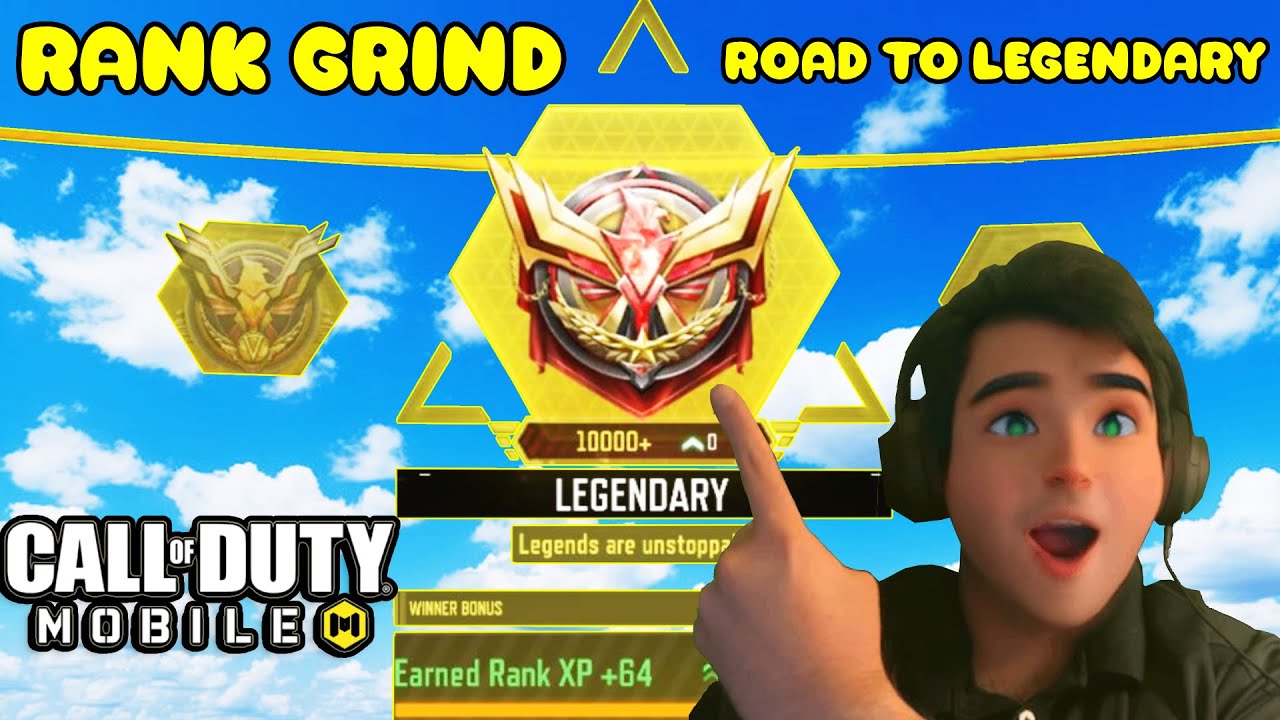 EPIC Rank Grind: Road To Legendary Begins! #codm - YouTube