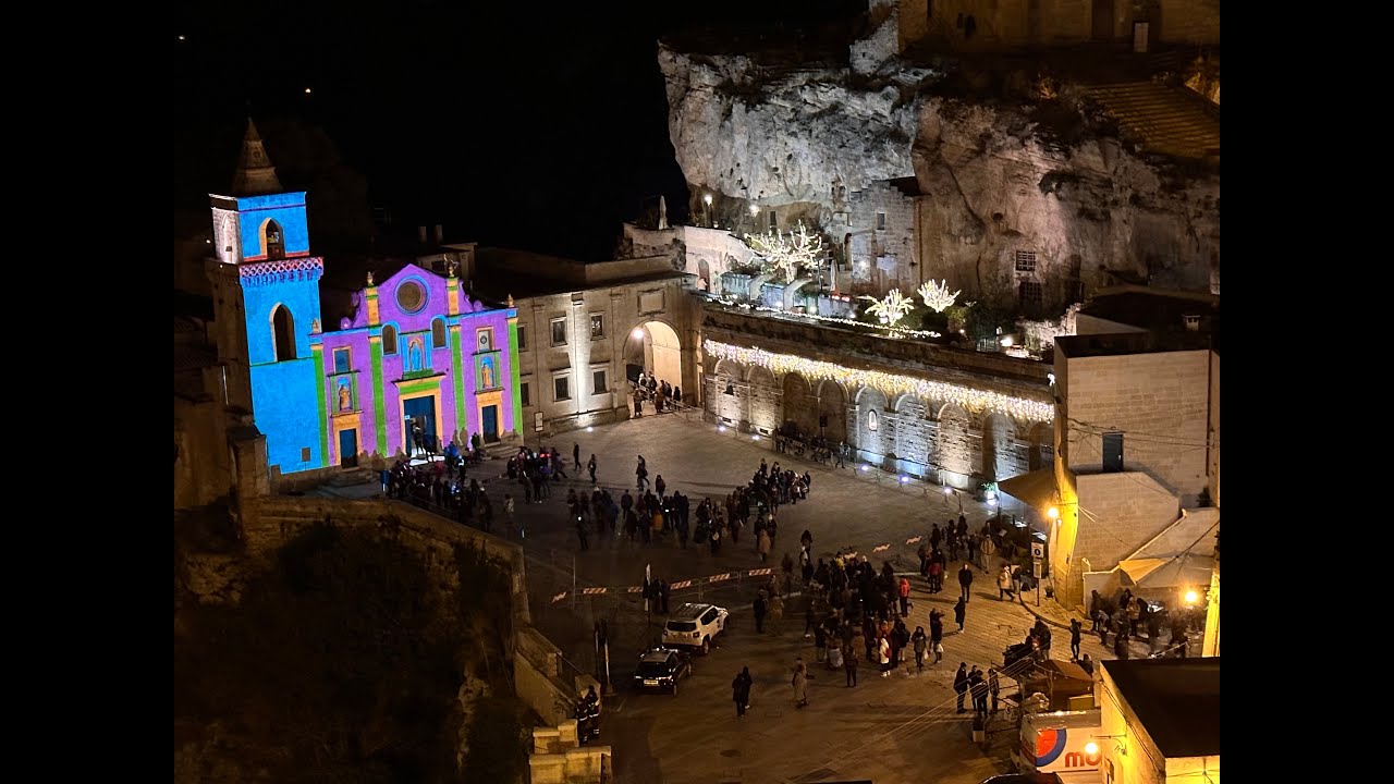 MATERA Christmas - Presepe Vivente nei Sassi - YouTube