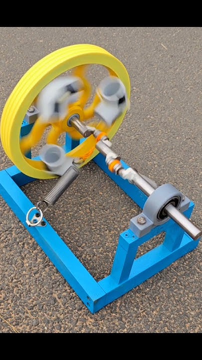 Energy Generator from Spring Mechanism - YouTube