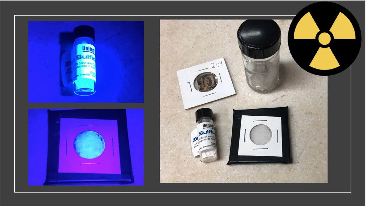 How to make a Spinthariscope (seeing radiation) - YouTube