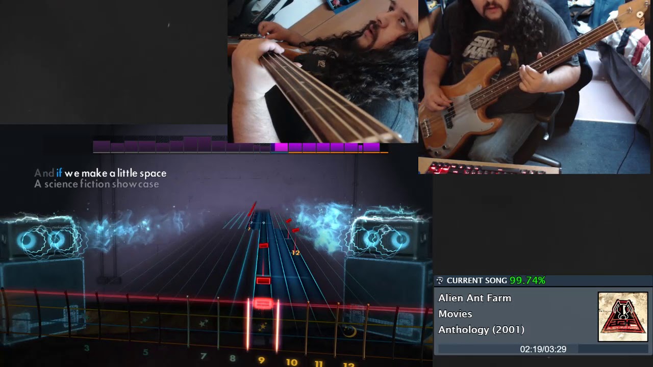 Movies - Alien Ant Farm - Rocksmith Bass Sightread - YouTube