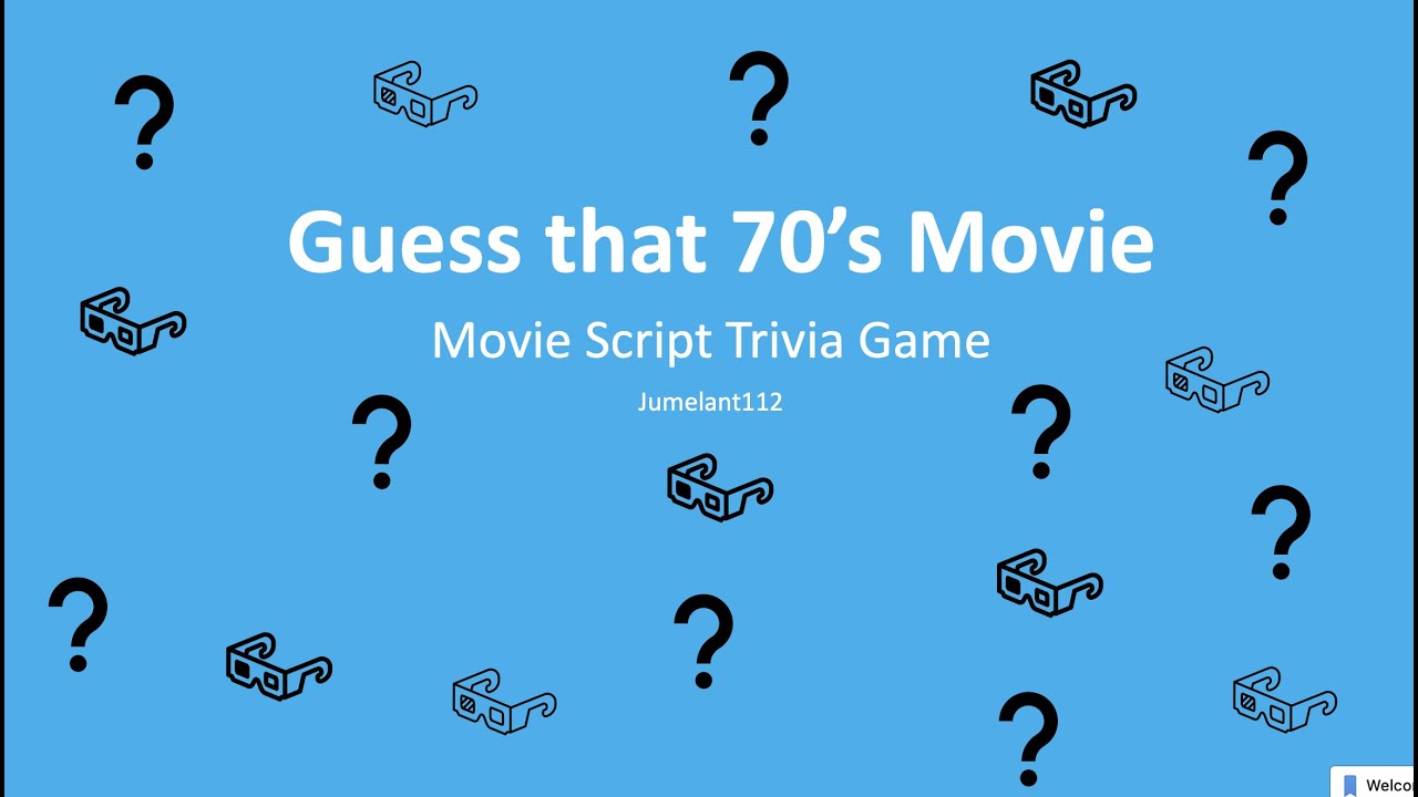 Name that 70's Movie - Movie Script Trivia Game! - YouTube