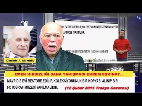 EMEK HIRSIZI EKREM EŞKİNAT!
