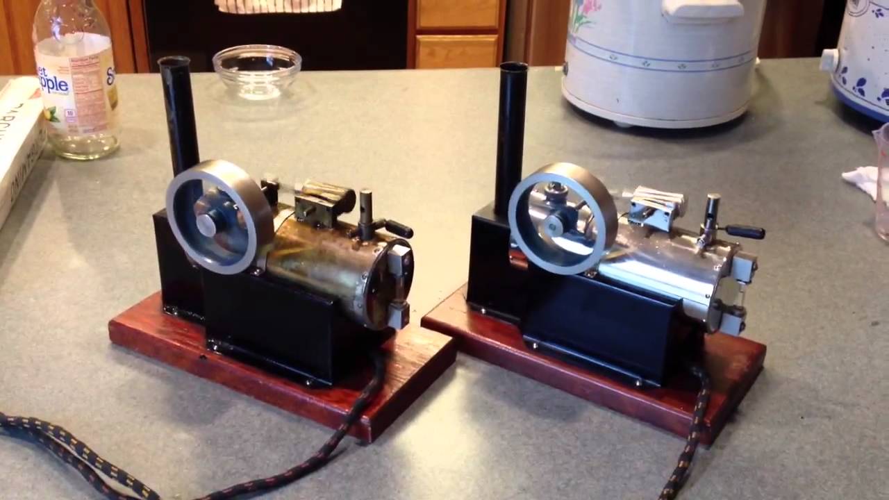 Jensen Transitional Model 35 Toy Steam Engines - YouTube