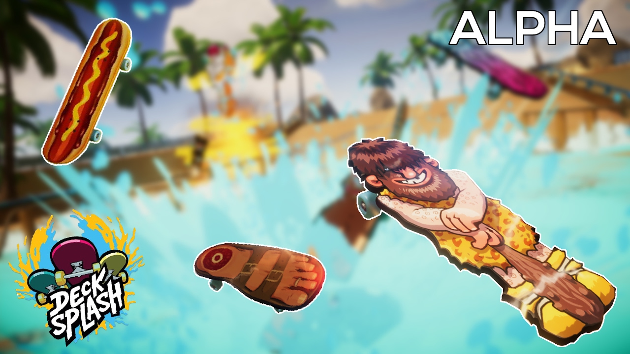 SKATE + SPLATOON = FUN || Decksplash Alpha Gameplay - YouTube