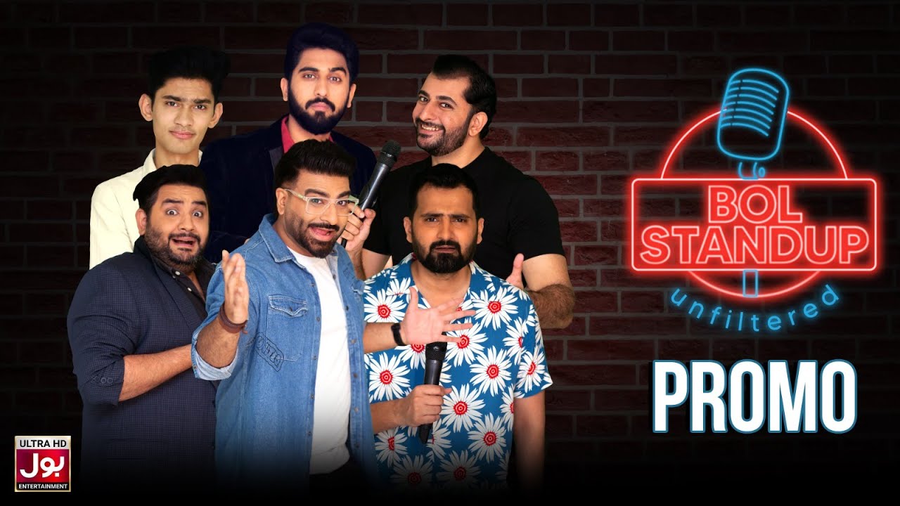 BOL STANDUP UNFILTERED | Promo | Shehzad Ghias | Ali Abdullah | BOL ...