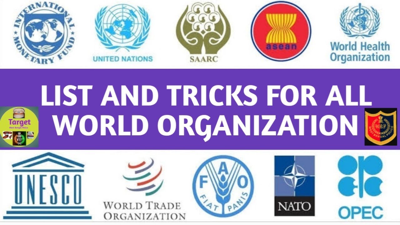 World Organization and their Headquarter 🔥বিশ্ব সংস্থা 🔥All Competitive ...