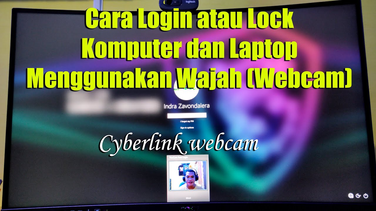 Cara Login dan Lock Komputer atau Laptop Menggunakan Wajah (Webcam ...