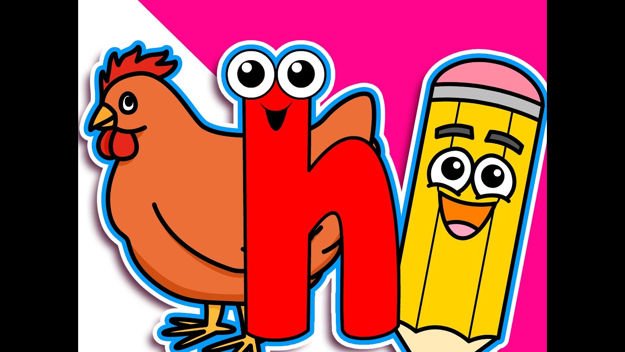 "Hen Starts with H" | Level 1 Lower Case "h" | Speak English, Learn ...