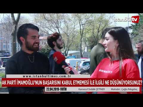 AK PARTİ İMAMOĞLU’NUN BAŞARISINI KABUL ETMEMESİ İLE İLGİLİ NE DÜŞÜNÜYORSUNUZ ?