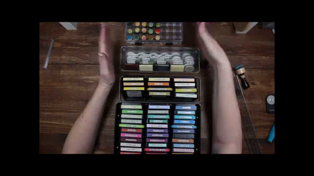 Craft Room Organization Series #5: Distress Ink Foam Storage - YouTube
